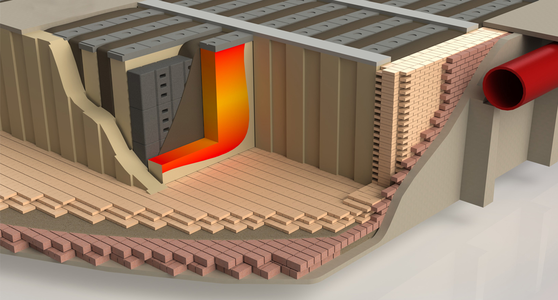 Anode Baking Furnace Refractory Bricks | Skamol